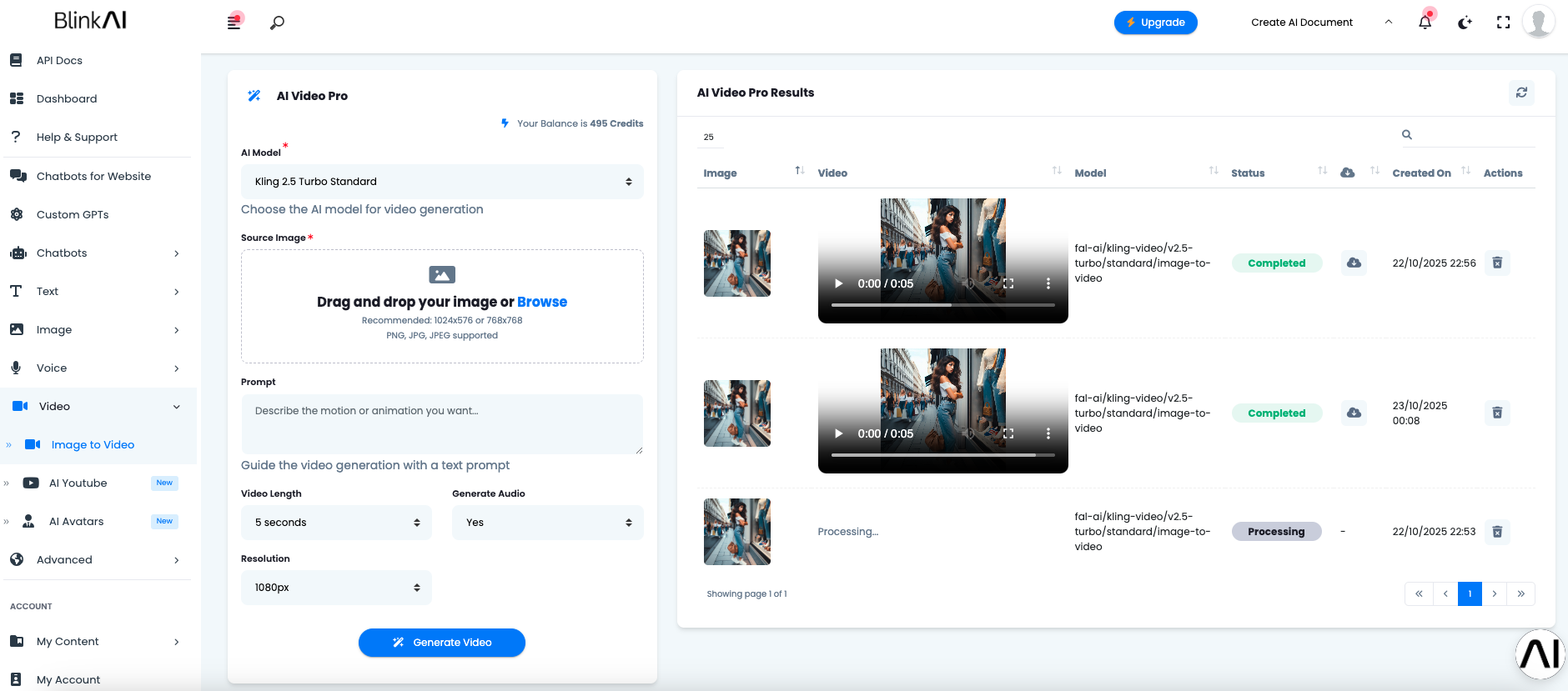 AI Image to Video Generator - Transform Photos into Video Clips
